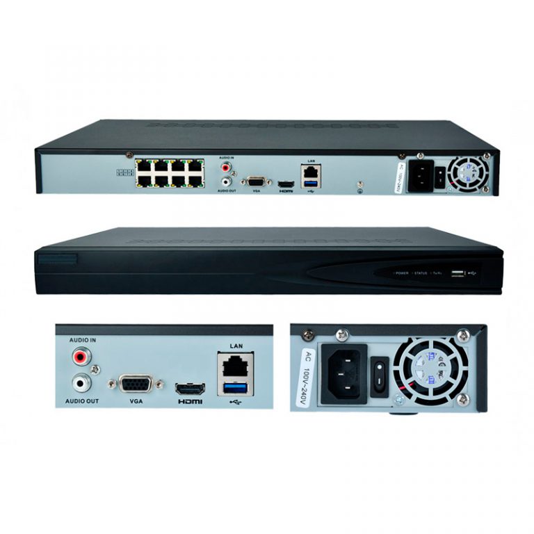 Embedded NVR Hikvision DS-7604/7608/7616NI-E1 – Zoom IT – Infraestructura